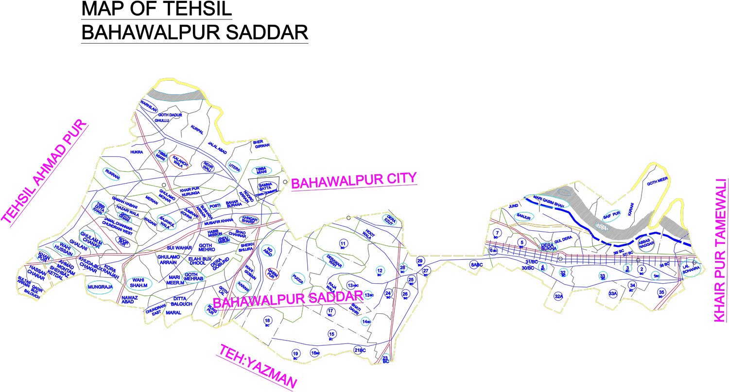 Tehsils - Bahawalpur