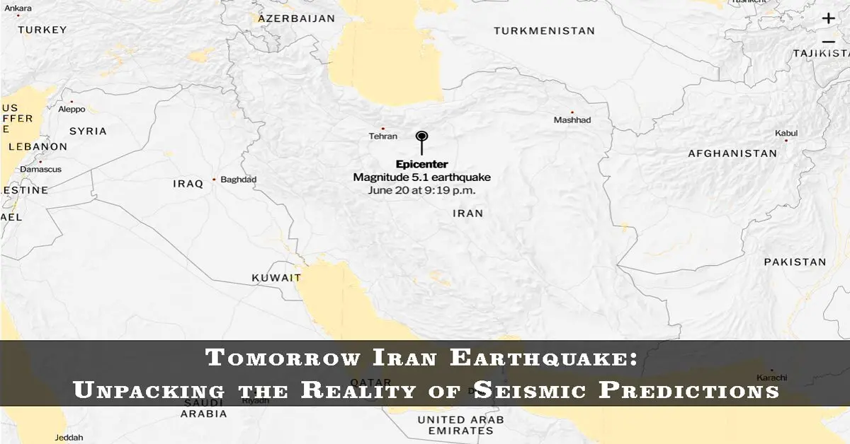 Tomorrow Iran Earthquake: Unpacking the Reality of Seismic Predictions ...